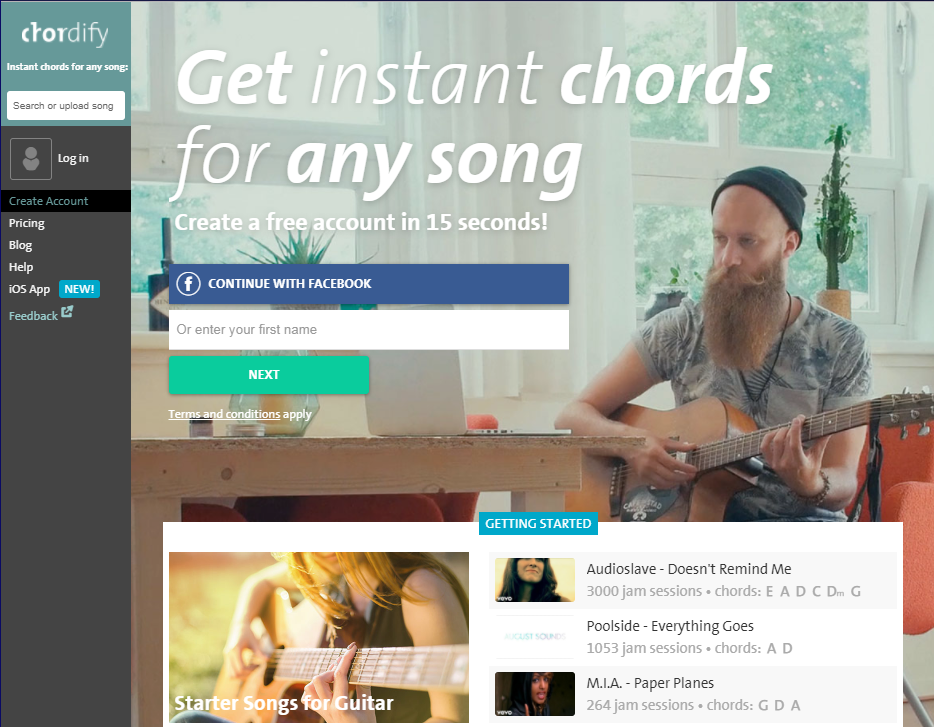 コード進行解析ツール「chordify」の使い方